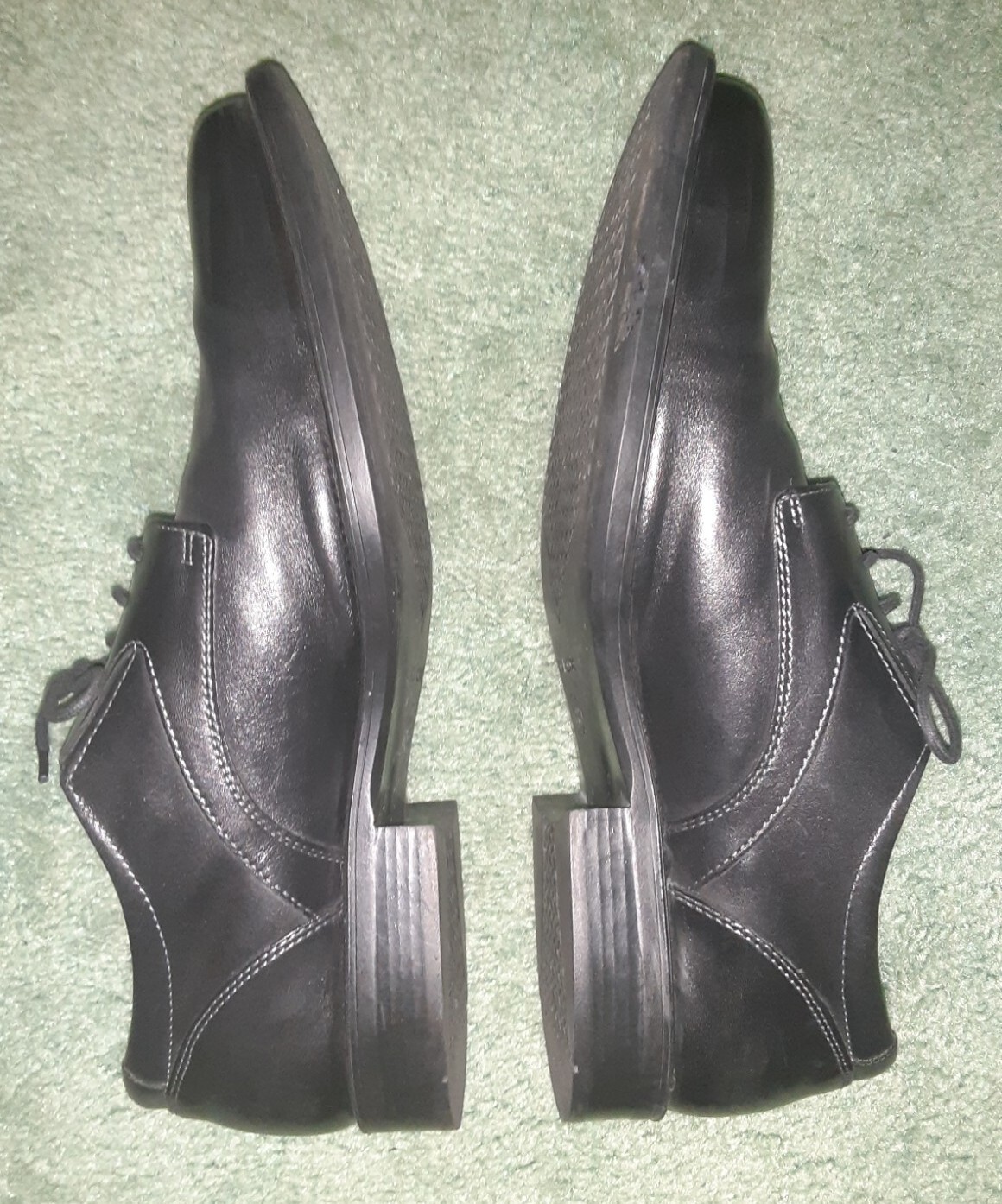 Geox Respira men shoes Italian patent leather black s… - Gem