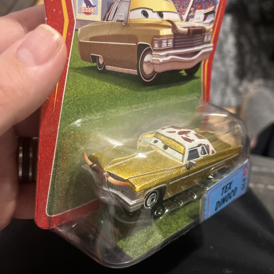 Disney Pixar World of Cars Gold Tex Dinoco #29 Die Cast RACE O RAMA | eBay