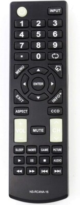 Full function TV remote control for Dynex - Universal Remote for all ...