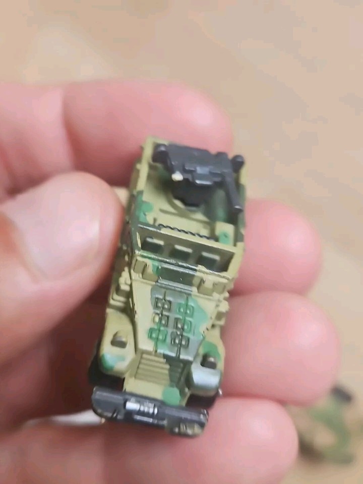 MICRO MACHINES MILITARY ARMORED TRANSPORT TANK BRDM AT5 TRUCKS HALF ...