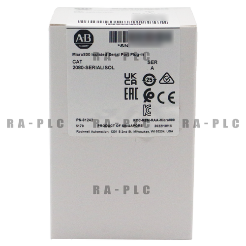 Allen-Bradley 2080-SERIALISOL Micro800 Isolated Serial Port Plug-In | eBay
