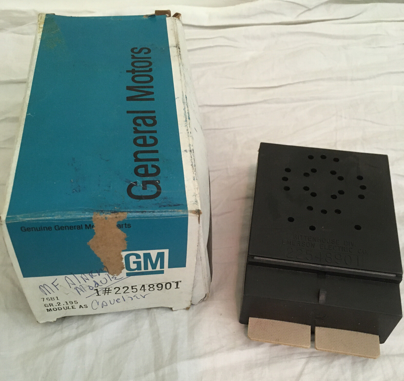 GM WARNING BUZZER ALARM 22548901 90 91 GRAND AM REGAL CAVALIER PONTIAC ...