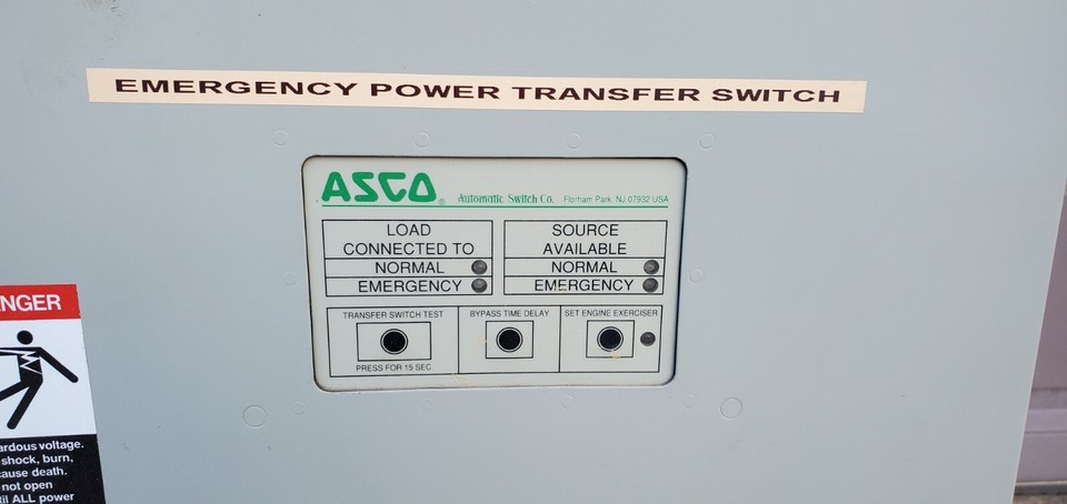 Asco Power Transfer Switch Series 300 | eBay