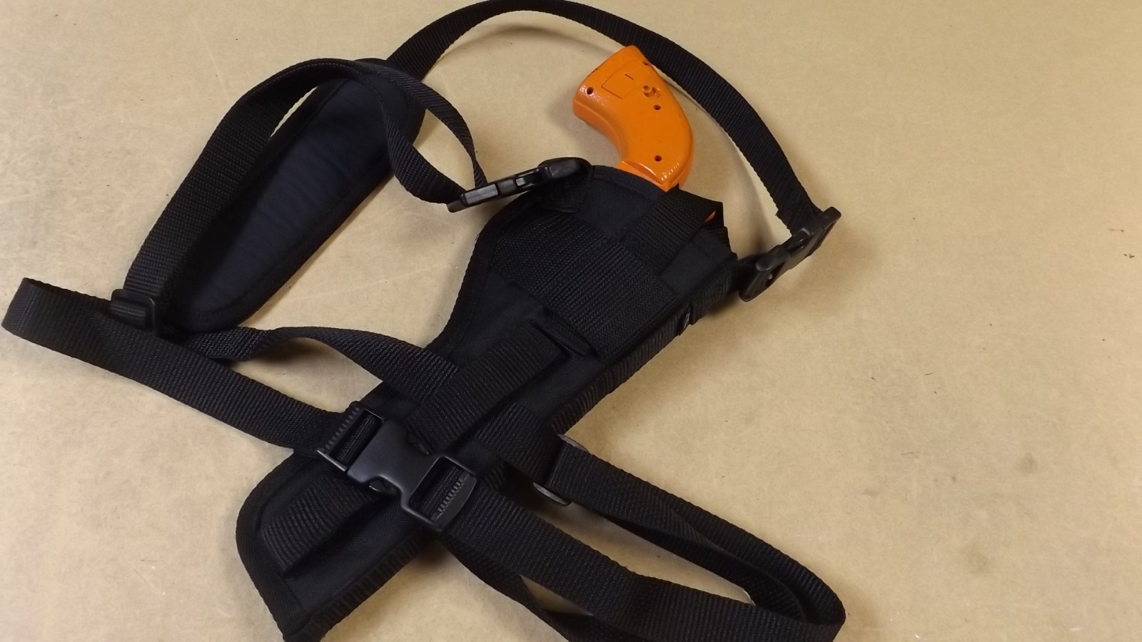 Right Hand Bandoleer / Shoulder CHEST Holster TAURUS JUDGE w/ 6-1/2 ...