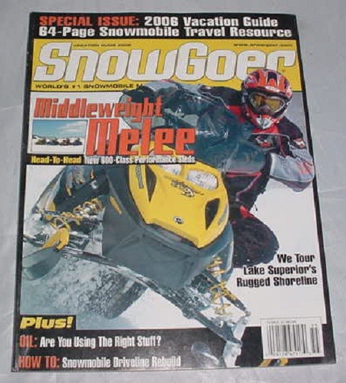 12/2005 Snow Goer Magazine | eBay