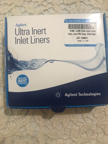 5PCS Agilent 5190-3165 gas-phase inert liner inlet non-shunt liner | eBay