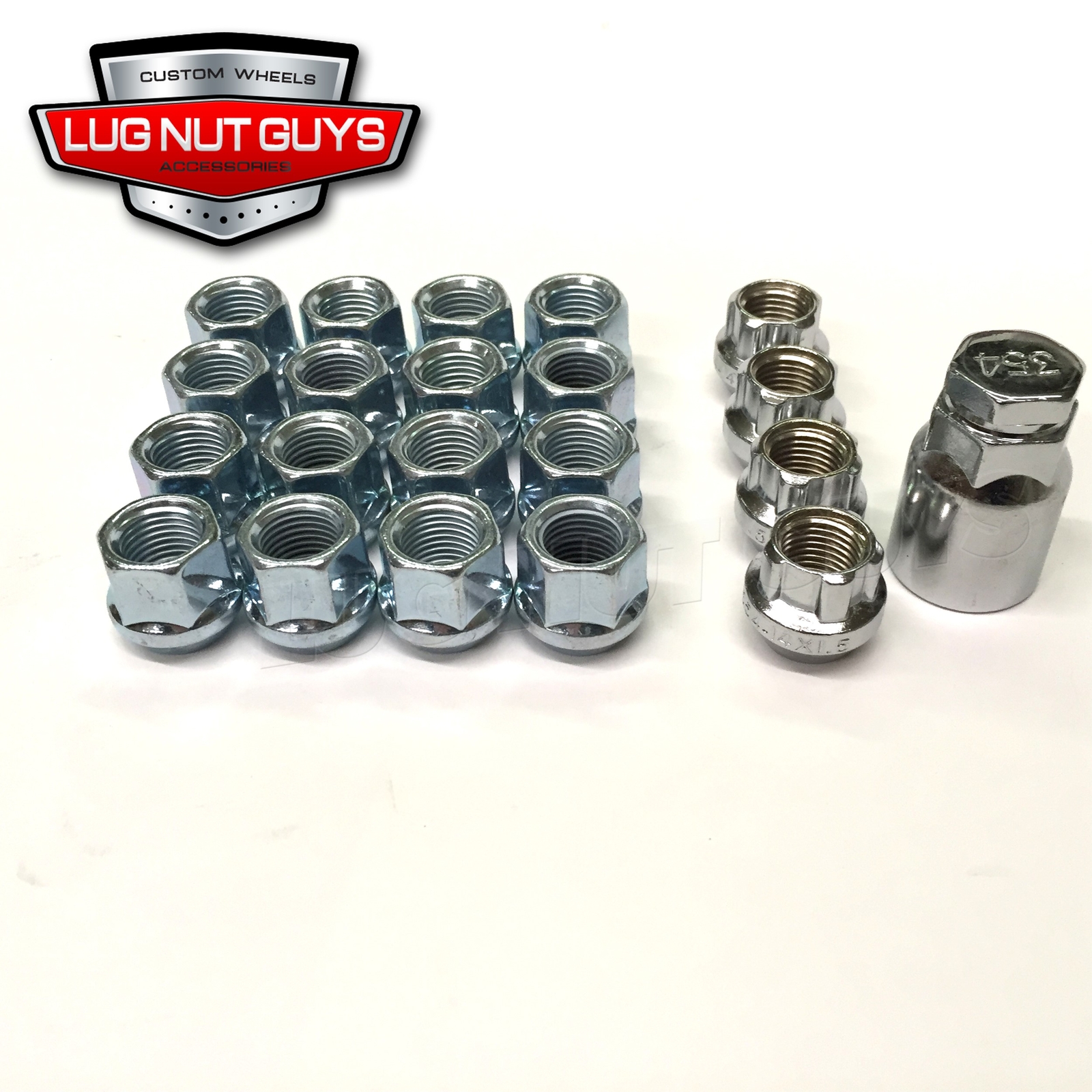 Open End Lug Nuts & Wheel Locks - 5 Lug Installation Kit M12x1.25 | eBay