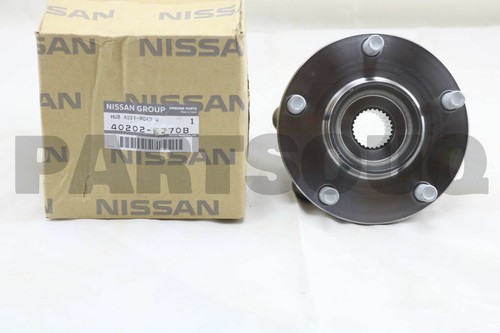 40202EJ70B Genuine Nissan HUB ASSY-ROAD WHEEL,FRONT 40202-EJ70B | eBay