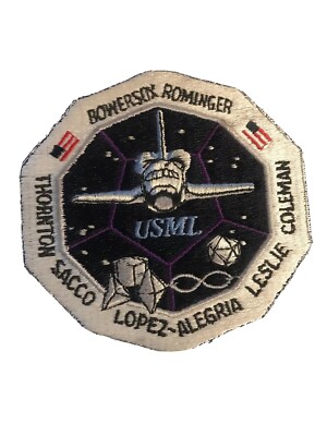 USML Space Shuttle Mission VINTAGE - BORDERLESS 4" NASA SPACE PATCH | eBay