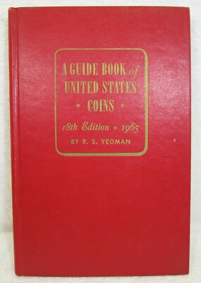 1965 Red Book A Guide Book of United States Coins Price Guide 18th ...