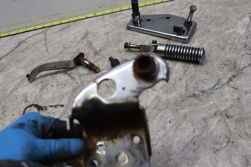 Harley-Davidson Shovelhead Evo Driver Foot Pegs Forward Control Set ...