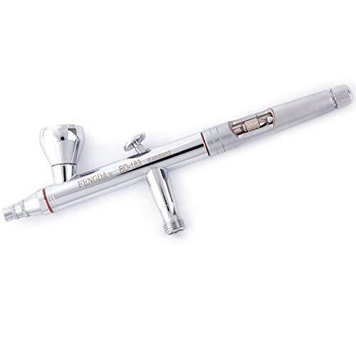 TIMBERTECH Multi-Purpose Airbrush Set AG-183K Dual-Action Gravity Feed ...