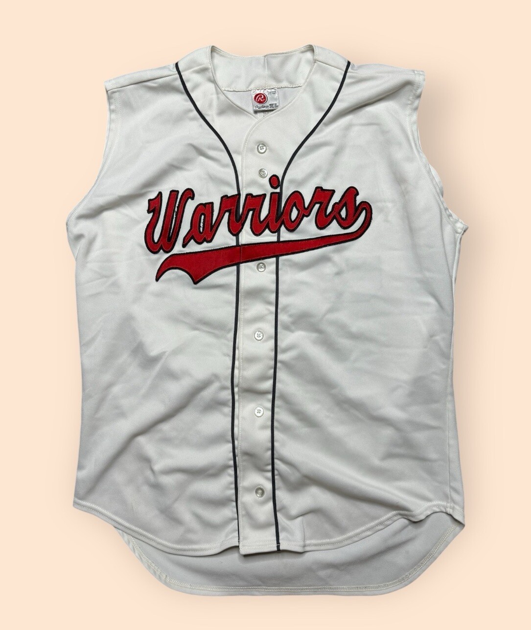 Vintage 1990s Mohawk Warriors High School Baseball Je… - Gem