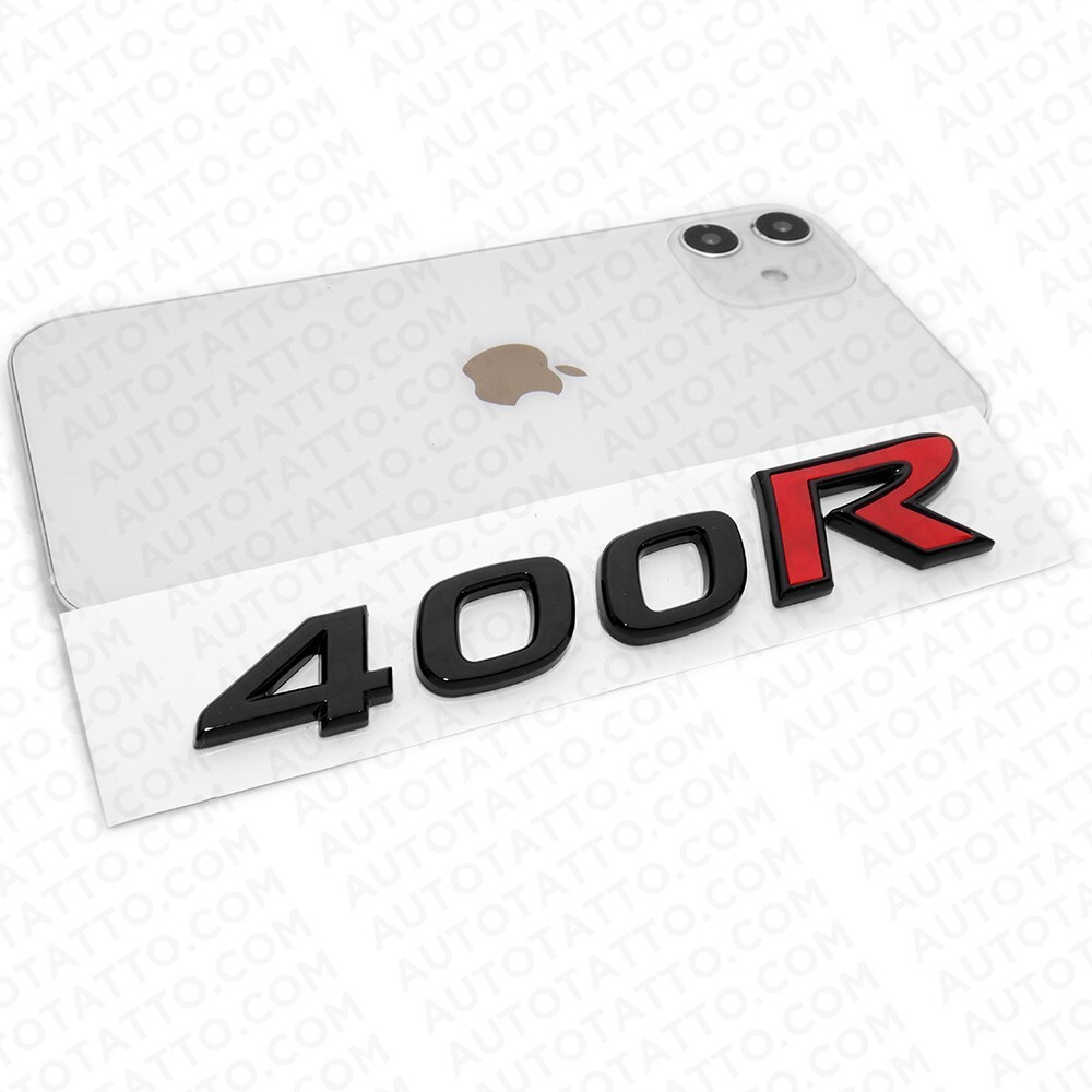 For Nissan Infiniti 400R Rear Trunk Lid Badge Emblem Nameplate Black ...