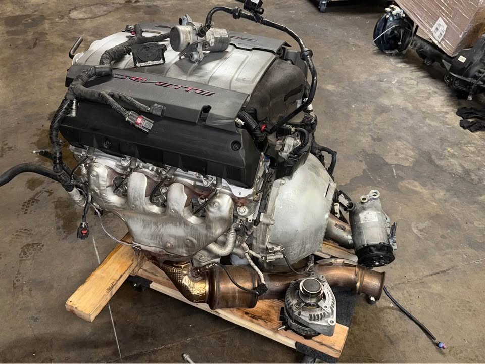 2014-2019 Chevrolet CORVETTE Z51 6.2L LT1 ENGINE COMPLETE W ...
