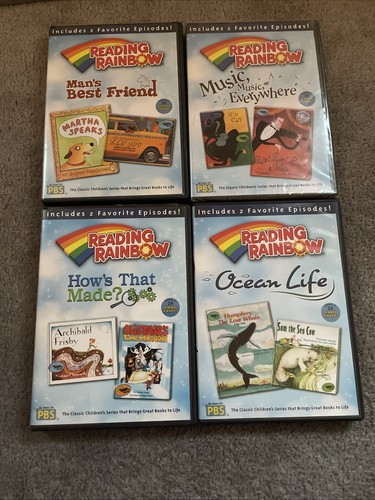 Reading Rainbow DVD lot | eBay