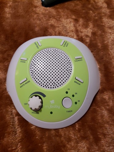myBaby SoundSpa Portable Sound Machine, Plays 6 Natural Sounds, Auto ...