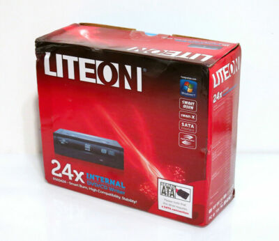Internal DVD Drive Lite-On Lightscribe 24X SATA DVD+/RW Dual Layer ...