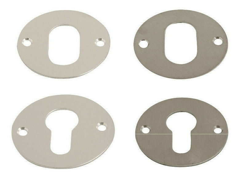 Escutcheon Plate Key Hole Cover Covered Plates Door Lock Stainless ...