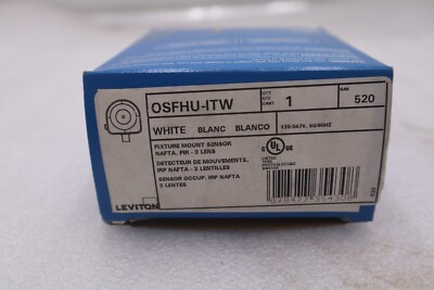 NEW OPEN BOX Leviton OSFHU-ITW High Bay Occupancy Sensor STOCK K-3139 ...