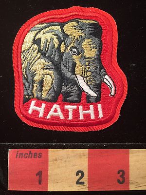 Patch ~ HATHI INDIAN ELEPHANT Jungle Book Animal Character 65RR | eBay