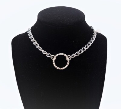 BDSM Day Collar Choker Discreet Jewelry Necklace Kink Submissive | eBay