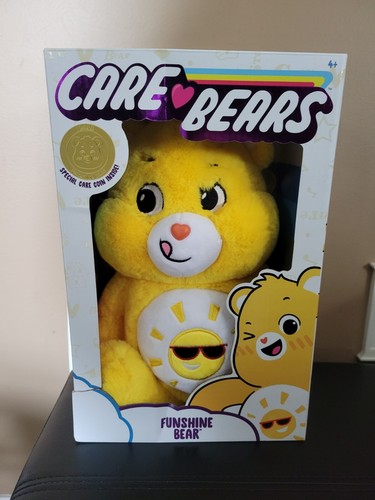 2020 Care Bears 14" Medium Plush Soft Huggable Material "Funshine Bear" New Rare 885561220872 | eBay