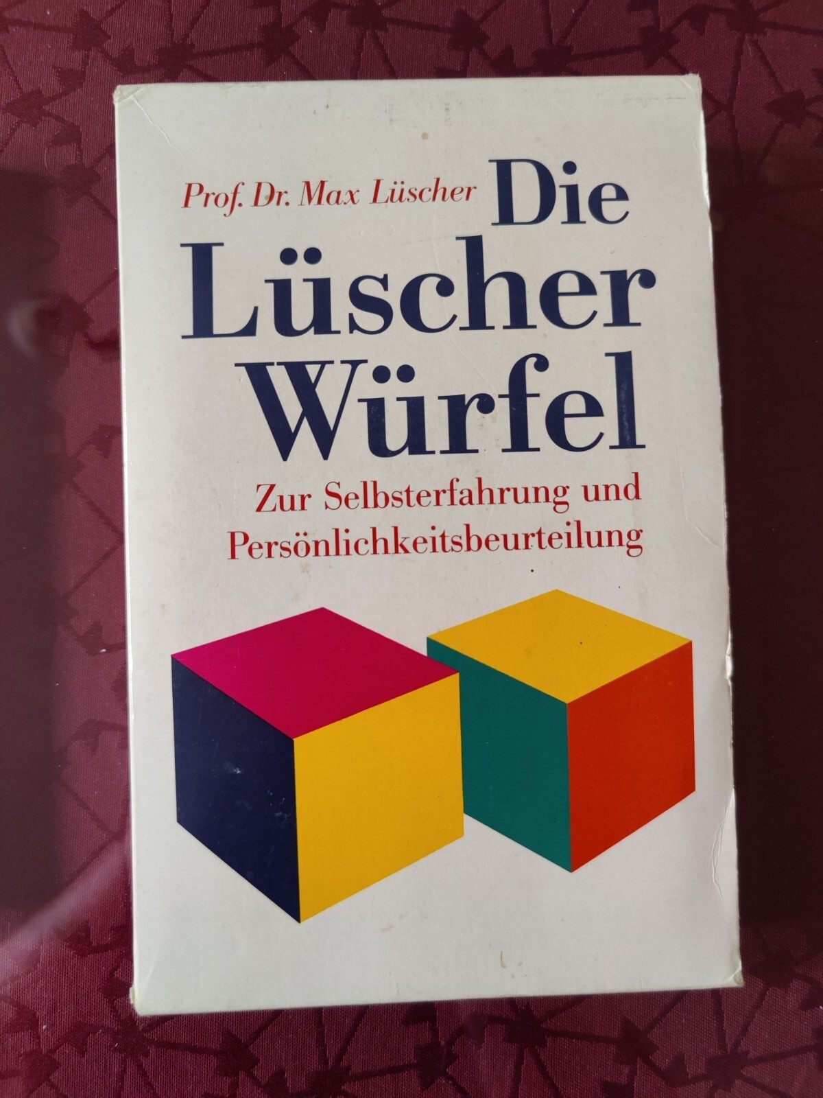 Buch von Prof. Dr. Max Lüscher: Die Lüscher Würfel - top! | eBay.de