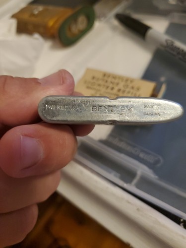 bentley butane gas lighter refill in box vintage austria Super Rare ...