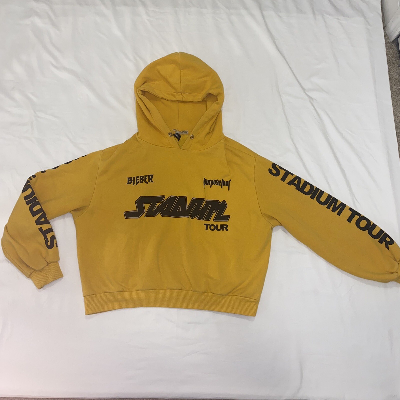 Divided Justin Bieber Purpose Stadium Tour Merch Hoodie Women’s Size ...