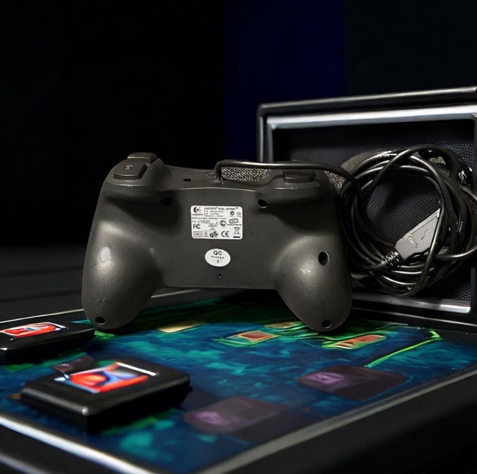 Logitech Dual Action Gamepad (963292-0403) Tested 97855018106 | eBay