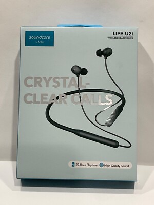 SOUNDCORE Life U2i Wireless Neckband Headphone 22h Playtime 10mm ...