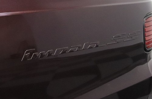 Dark Cherry Metallic 1/4 Panel Emblems Fits 94-96 Impala SS New Genuine ...
