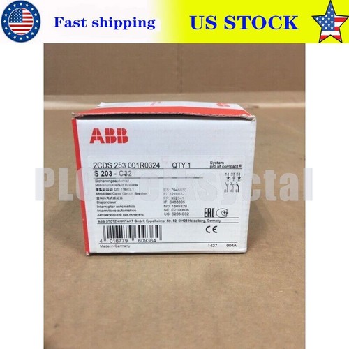ABB S203-C32 32A 3P Miniature Circuit Breaker Bus Bar Welding Motor ...