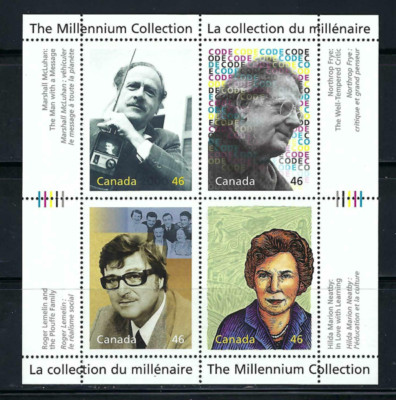 Canada #1829, Great Thinkers (12) -- The Millennium Collection | eBay