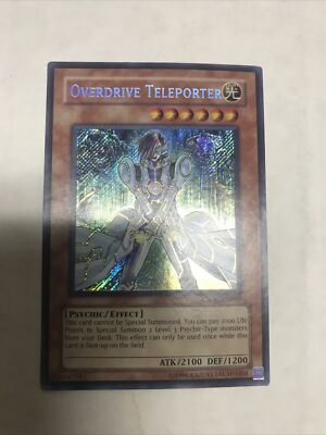 Yugioh: OVERDRIVE TELEPORTER CSOC-EN083 [Secret Rare] - [Unlimited ...