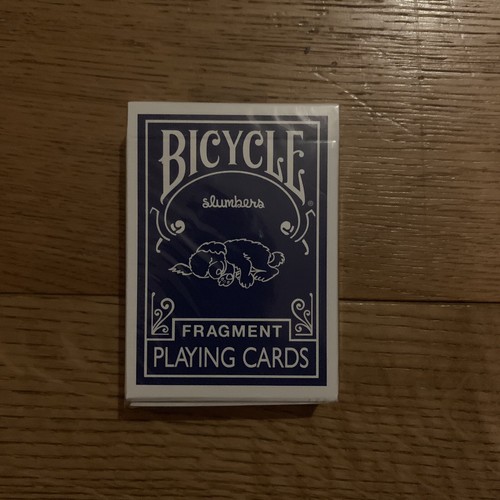 Fragment Design x Bicycle Playing Cards Full Deck Blue New Jordan 1 Unc ...