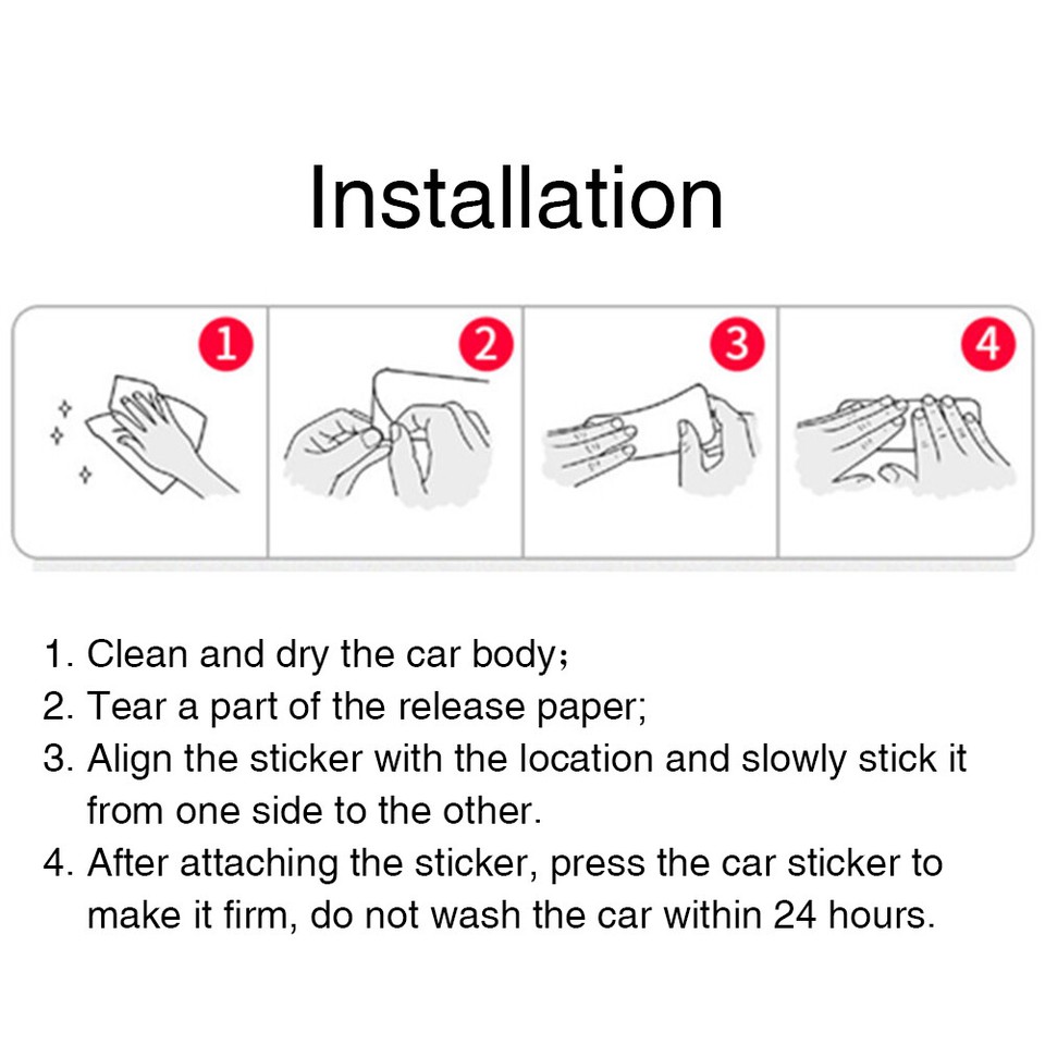 Car Sunroof Window Vinyl Film Sticker Decals PVC Vehicles Sticker ...