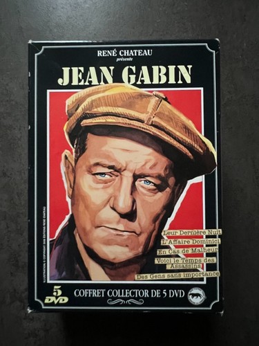 Coffret 5 DVD 📀📀📀📀📀 Jean Gabin / Audiard - René Chateau - Neuf sous ...