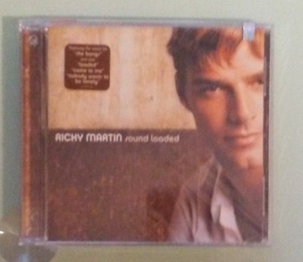 ricky martin SOUND LOADED CD NEW punch hole through case | eBay