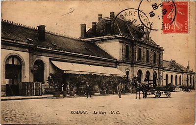 CPA ROANNE La Gare (339226) | eBay