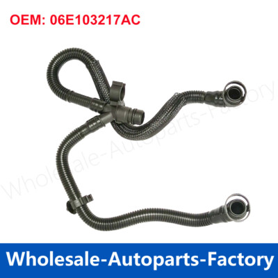 06E103217AC New Crankcase Breather Hose For VW Touareg Audi A4 A5 A6 A8 ...