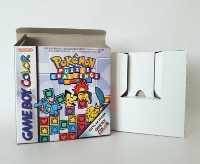 Pokemon Puzzle Challenge PAL Nintendo Game Boy Color GBC Replacement ...