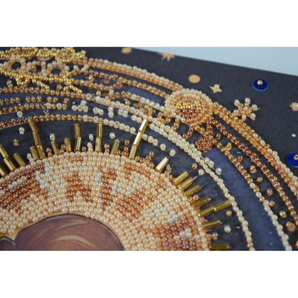 Bead Embroidery Kit Beautiful angel Bead stitching Bead needlepoint ...