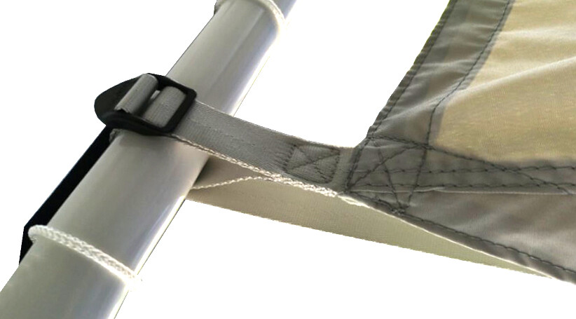 Oceansouth T-Top Extension Kit, Boat Stern Shade - Extends up to 4' x 5 ...
