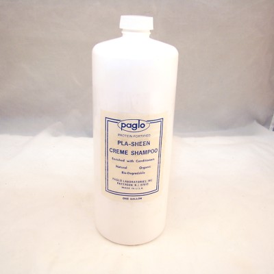 Paglo Protein-Fortified PLA-SHEEN CREME Shampoo w/Conditioners 1 Gallon ...