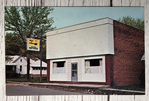 Mecca Indiana Long Branch Restaurant Parke County IN Vintage Postcard ...