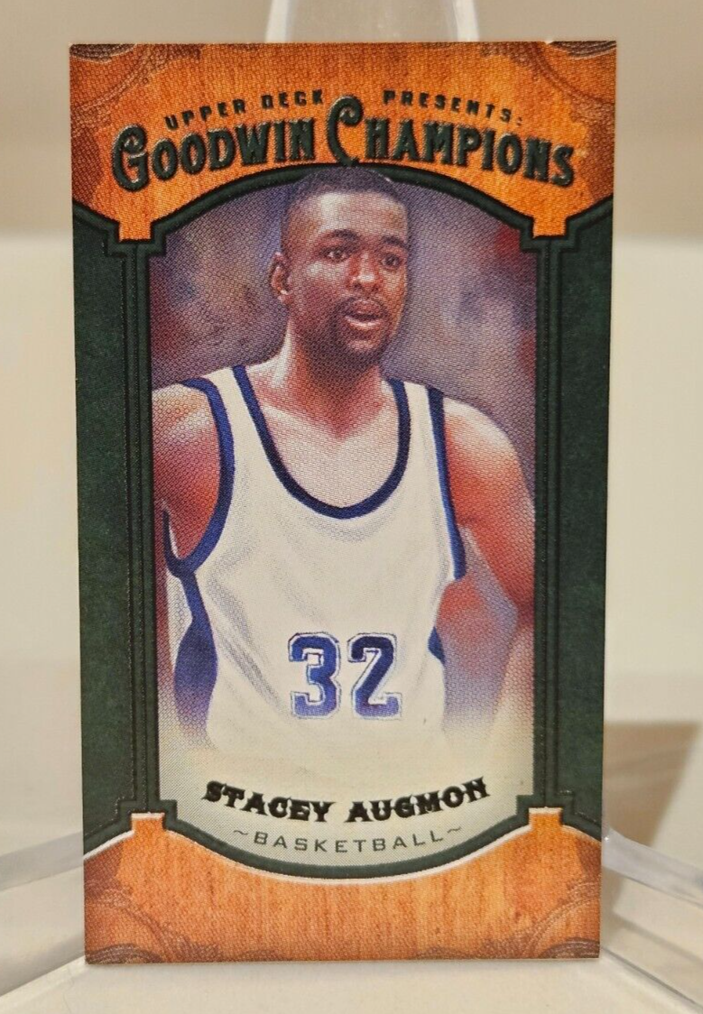 2014 Goodwin Champions STACEY AUGMON #122 GREEN Mini LADY LUCK BACK | eBay