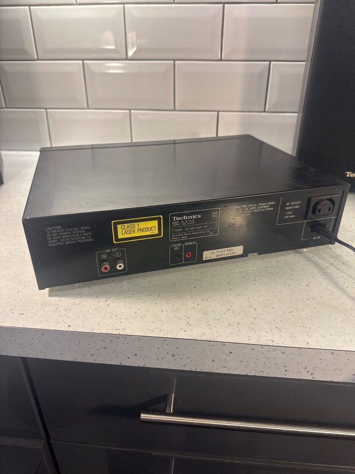 Technics SL-PJ25 Compact Disc CD Player HiFi Separate | eBay UK