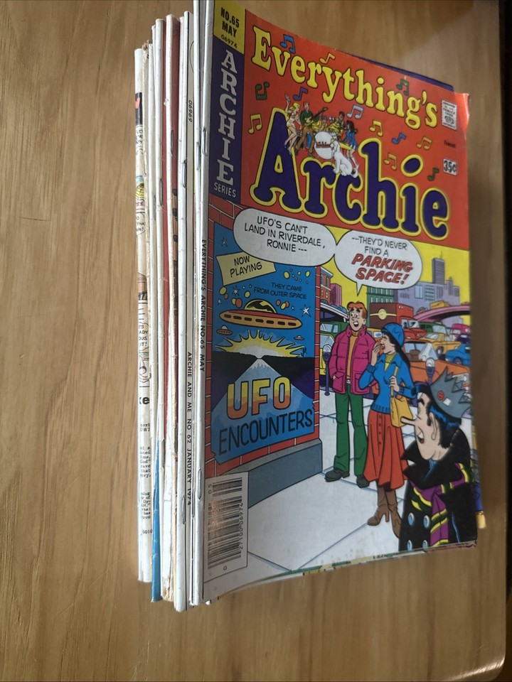 Archie & Richie Rich Mixed Comic Lot Bundle (19 Books) Silver Age | eBay